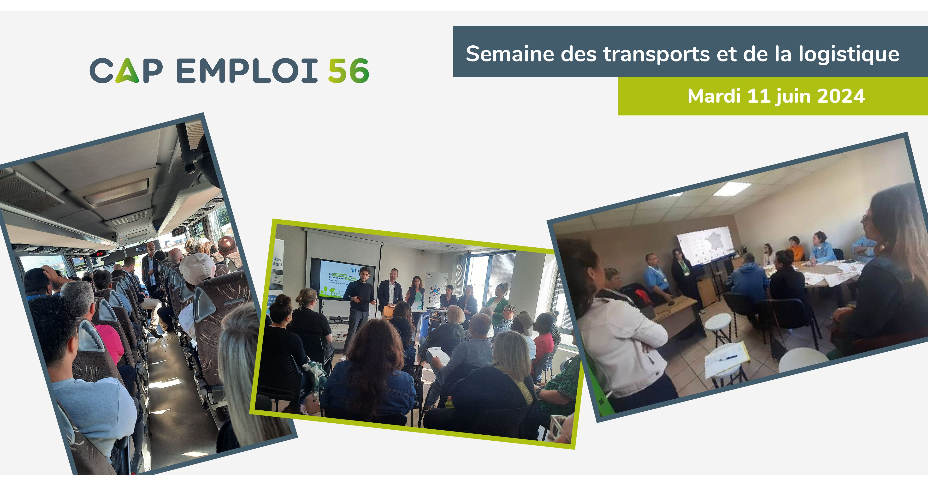 Retour en images sur la semaine des Transports et de la Logistique avec Cap emploi 56 - Cap ...